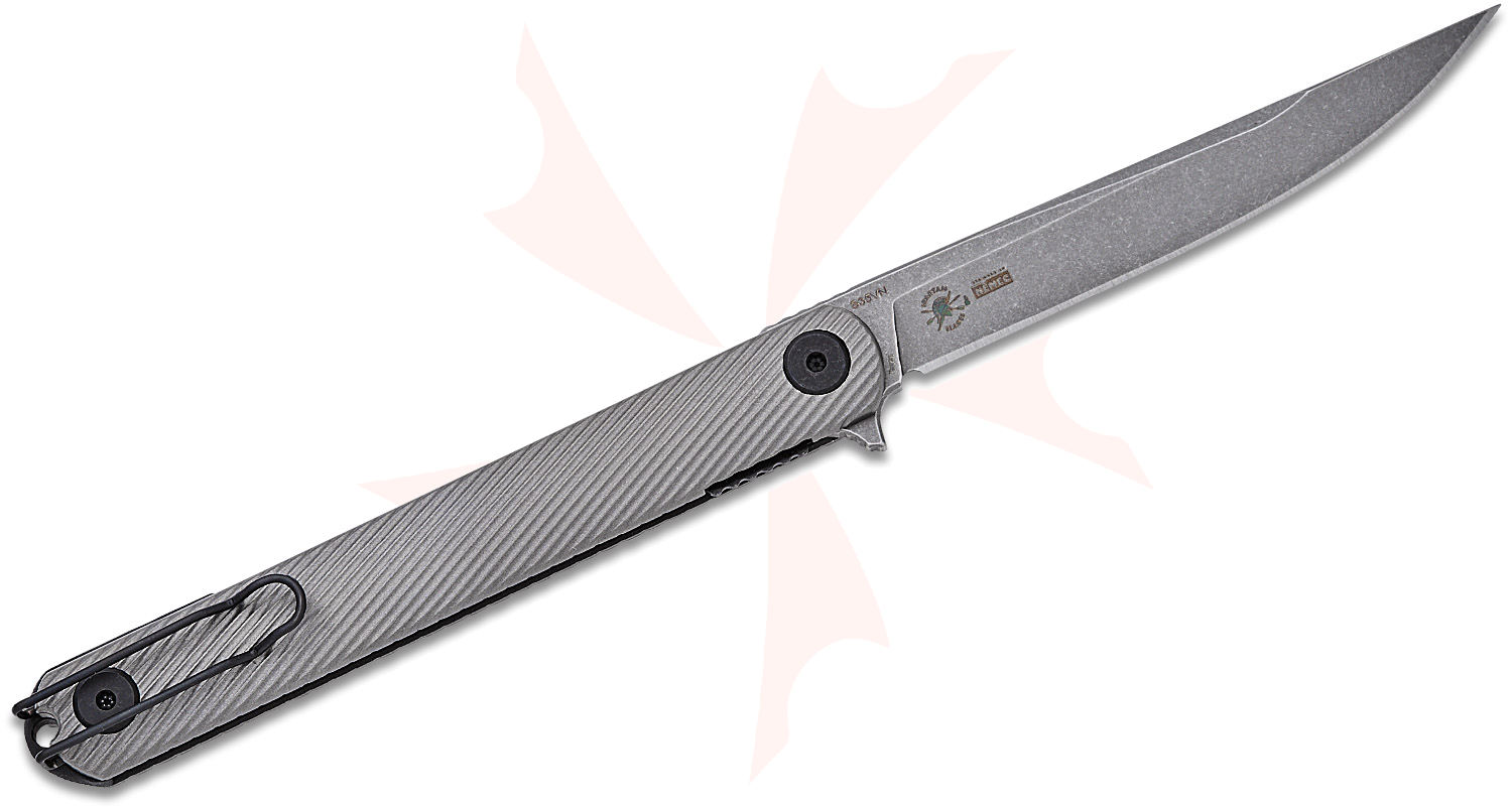 Spartan Blades Field Grade Spartan-Nemec Liner Lock Flipper Knife 3.5 ...