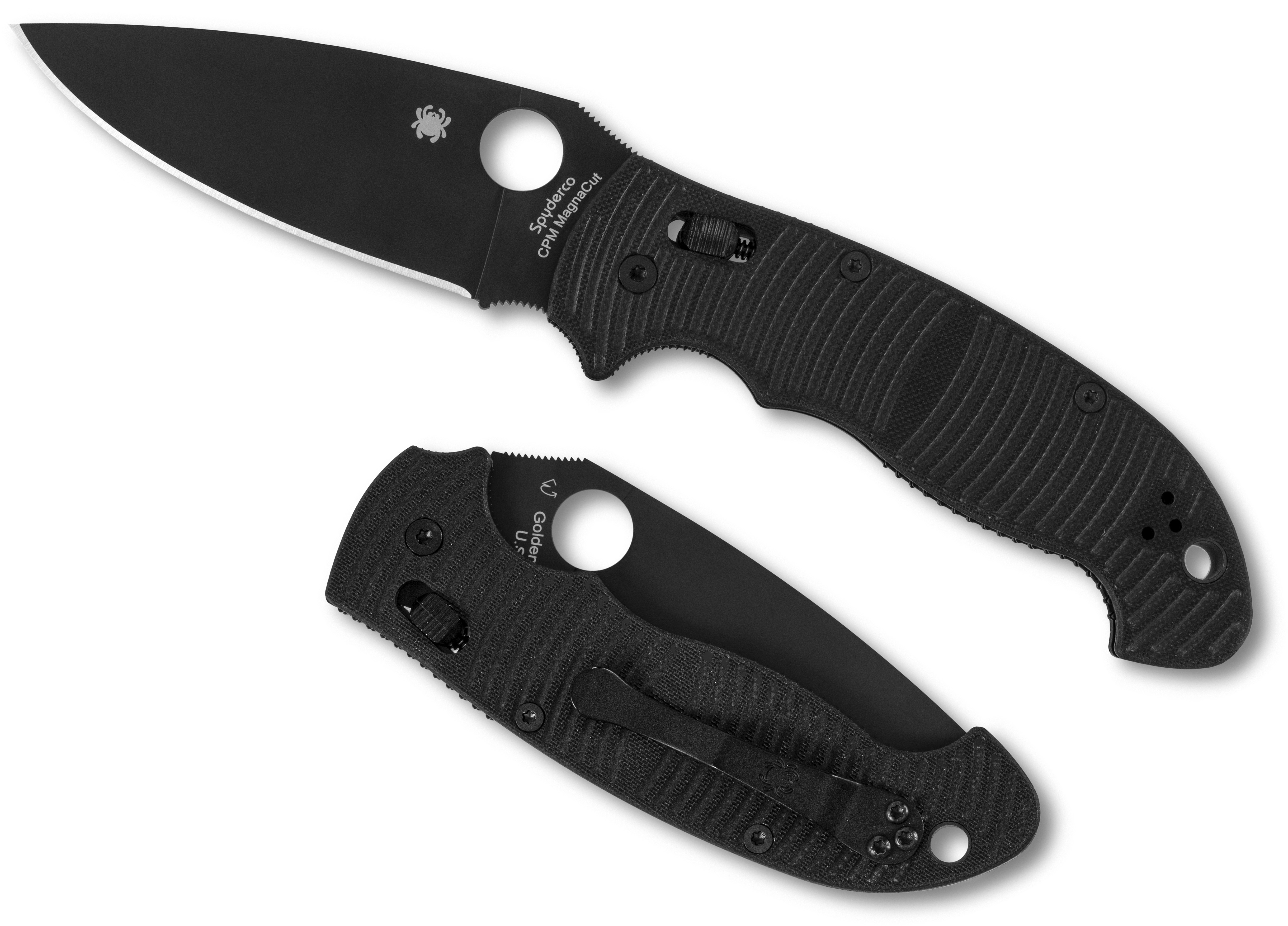 Spyderco Manix 2 XL Salt Ball Bearing Lock Folding Knife 3.85" CPM ...