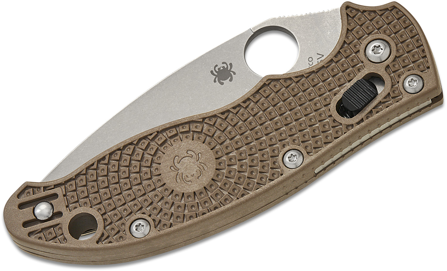 Spyderco Manix 2 Lightweight Sprint Run Folding Knife 3.37" CPM-15V ...