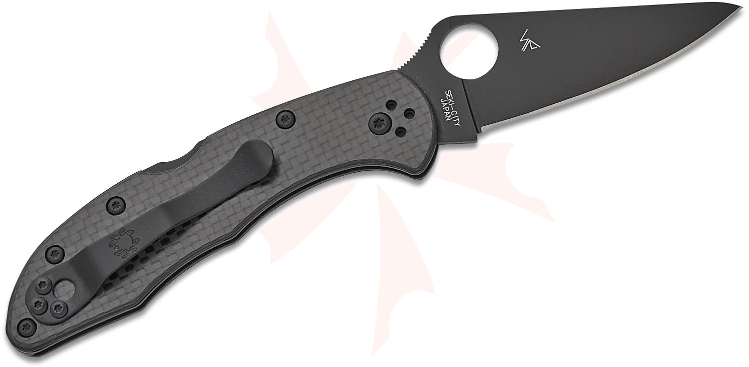 Spyderco Delica 4 Distributor Exclusive Lockback Folding Knife 2.9 ...