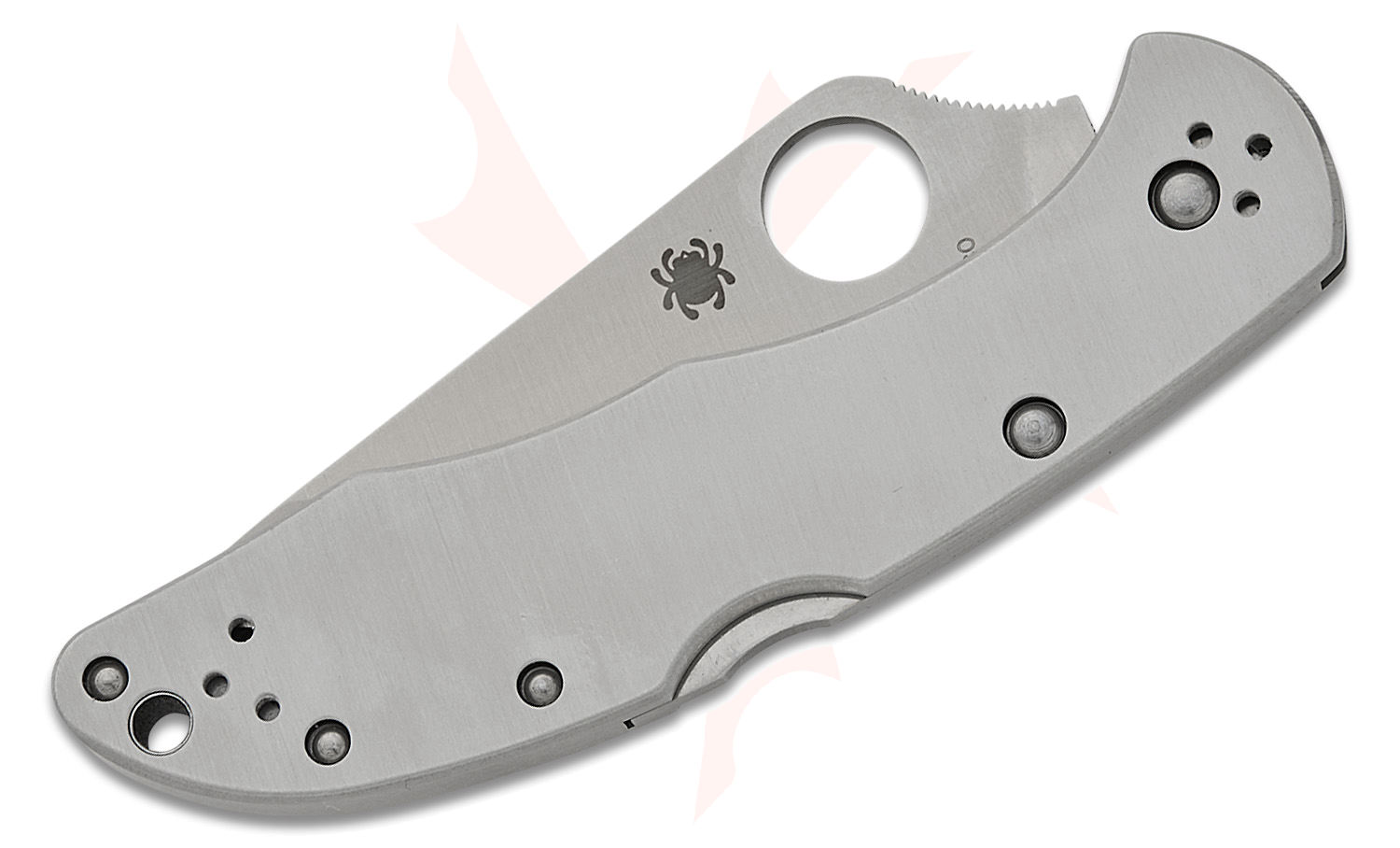 Spyderco Delica 4 Folding Knife 2-7/8" VG10 Satin Plain Blade ...