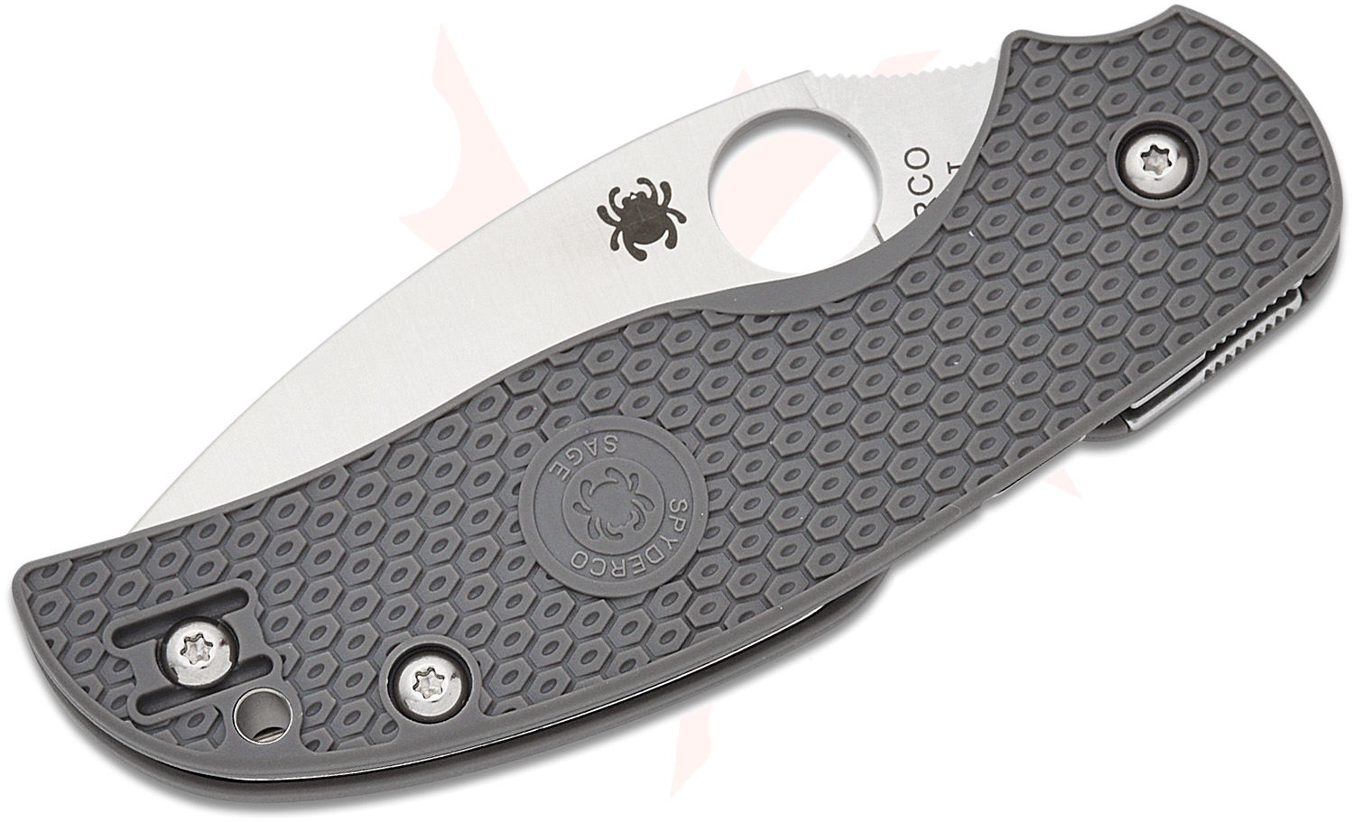 Spyderco Sage 5 Lightweight Compression Lock Folding Knife 3" Maxamet ...