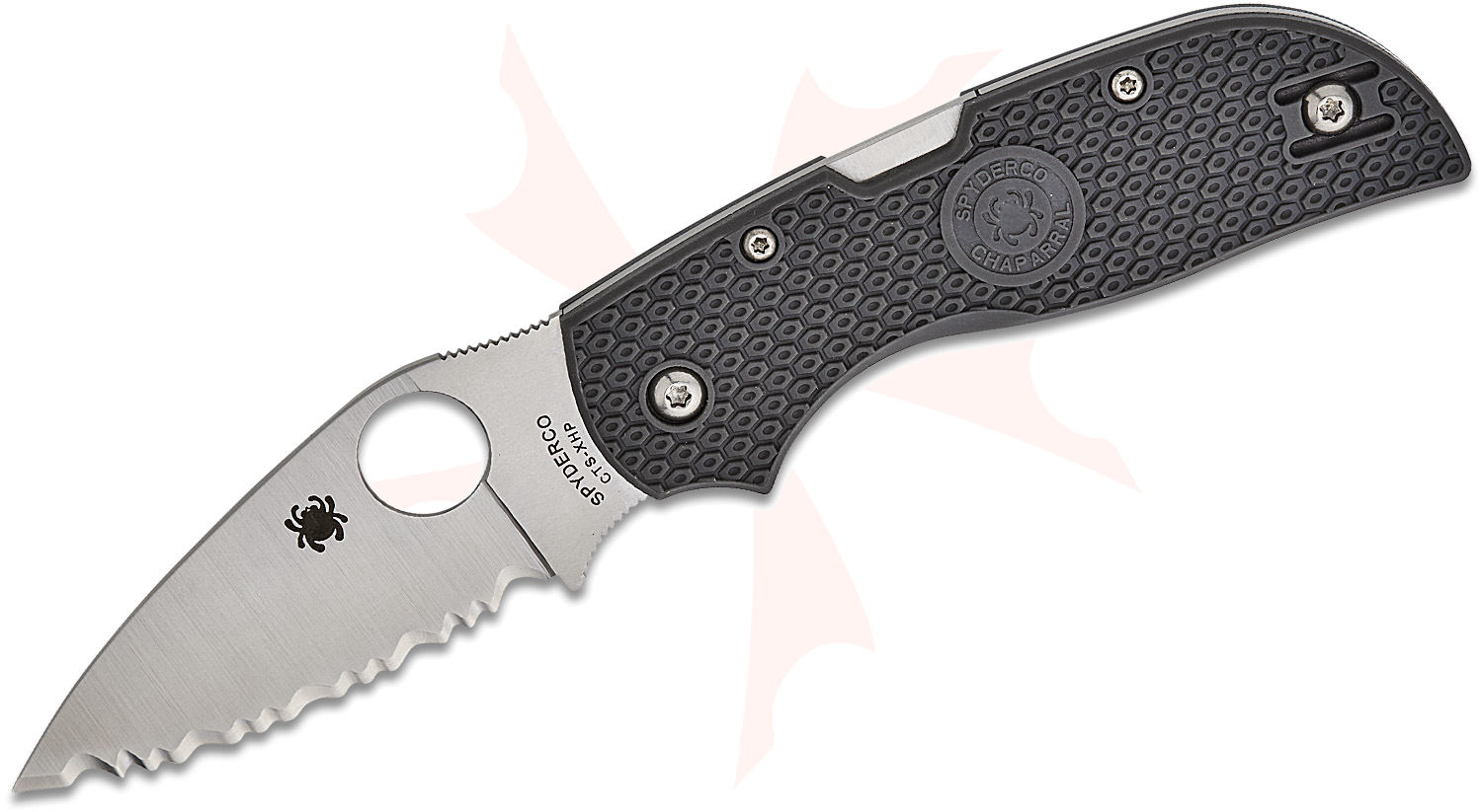 Spyderco Chaparral Lightweight Lock Back Folding Knife 2.8" CTS-XHP ...
