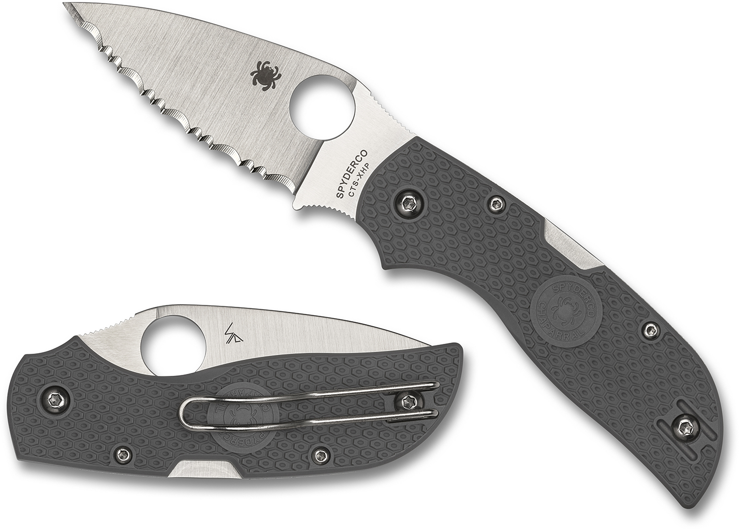 Spyderco Chaparral Lightweight Lock Back Folding Knife 2.8" CTS-XHP ...