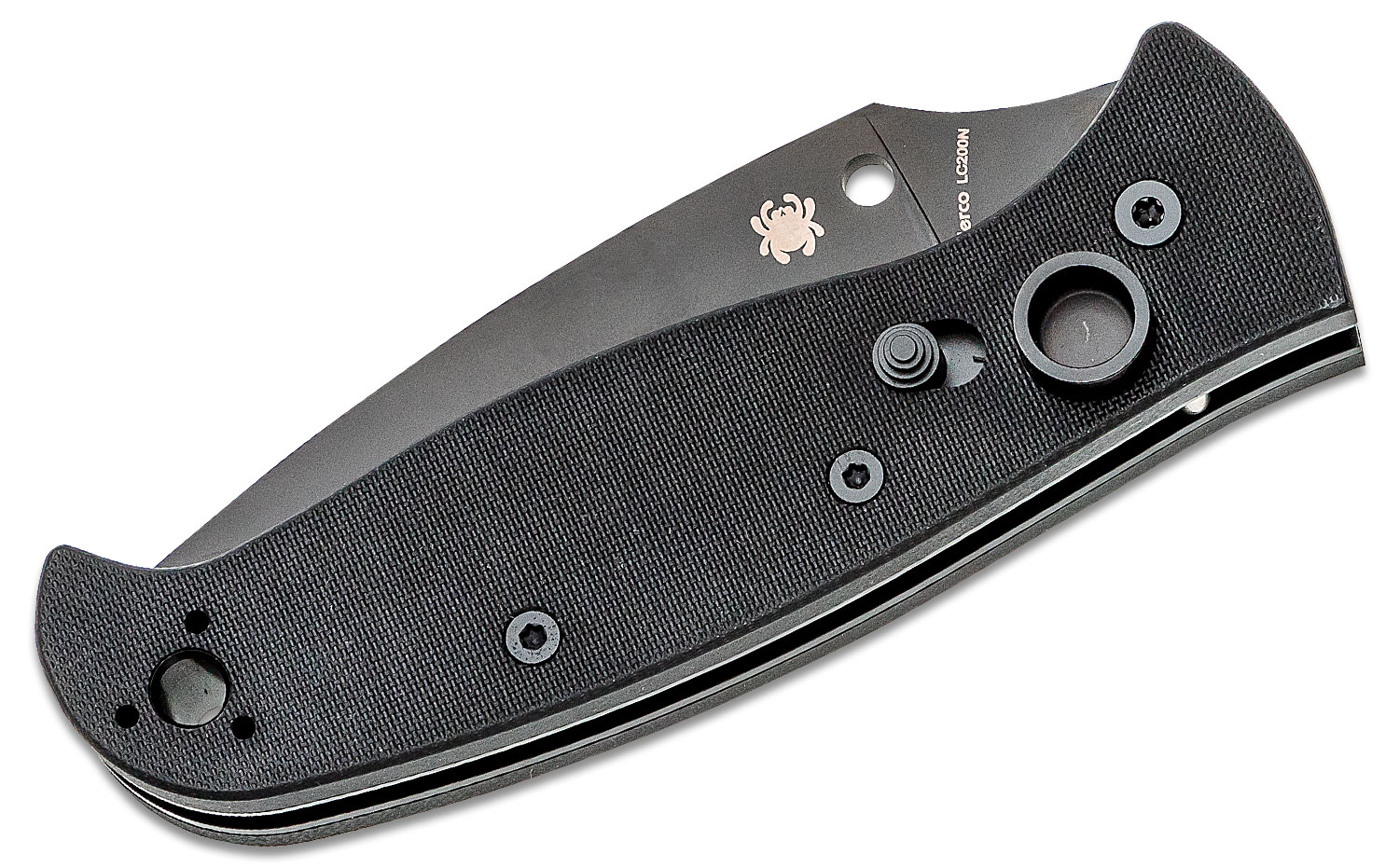 Spyderco Autonomy 2 AUTO Folding Knife 3.5" LC200N Black DLC Plain ...