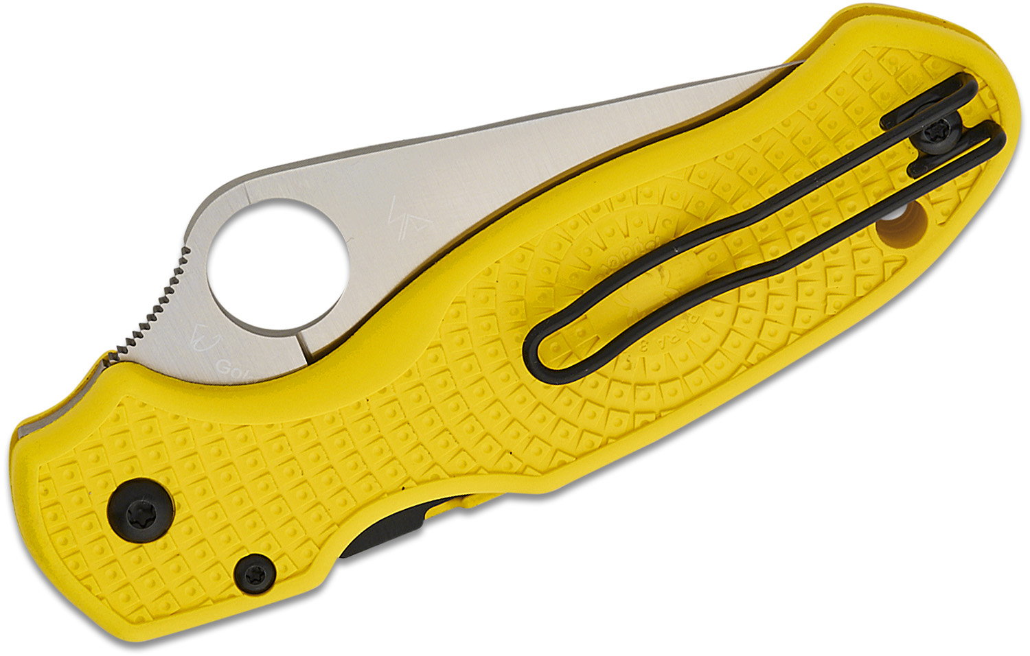 Spyderco Para 3 Salt Lightweight Compression Lock Folding Knife 2.92 ...