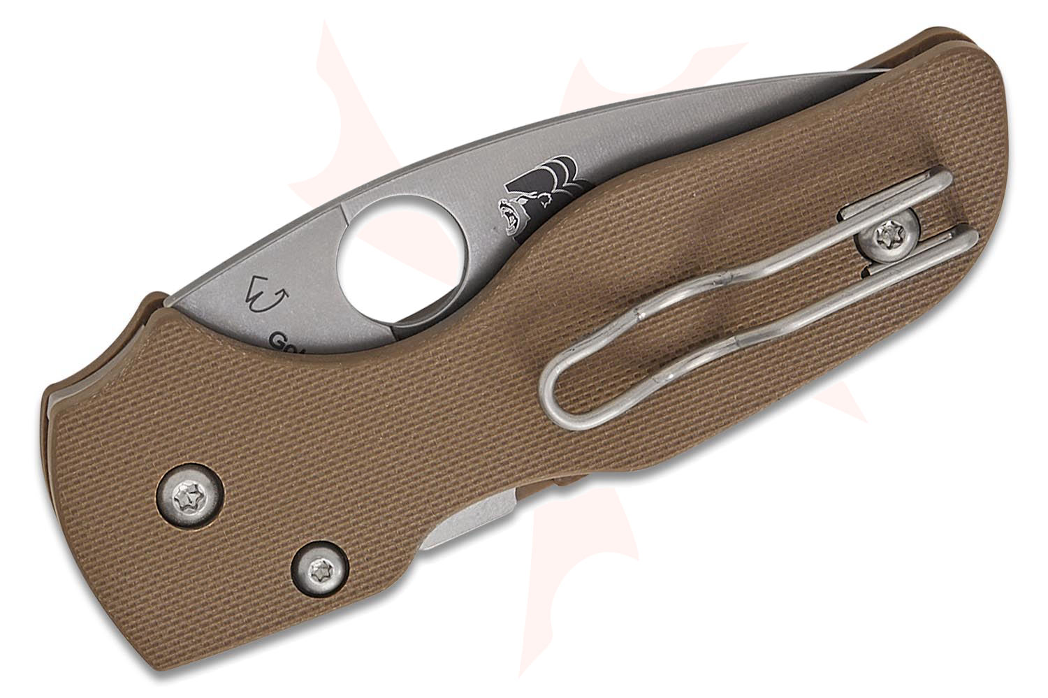 Spyderco Lil' Native Compression Lock Sprint Run Folding Knife 2.42 ...