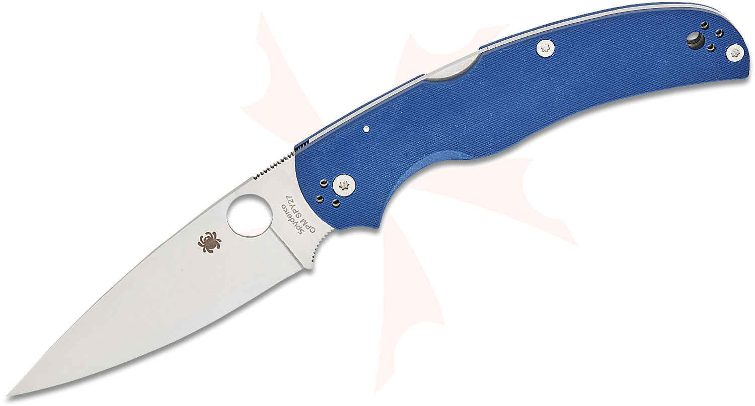 Spyderco Native Chief Lockback Folding Knife 4.02" CPM-SPY27 Satin ...