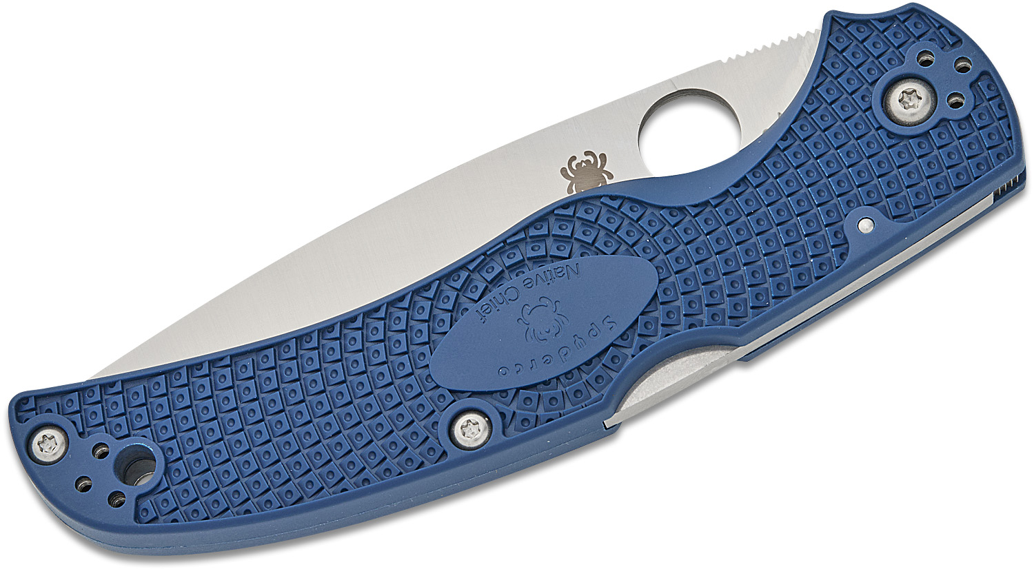 Spyderco Native Chief Lightweight Folding Knife 4.02" CPM-SPY27 Tumbled ...