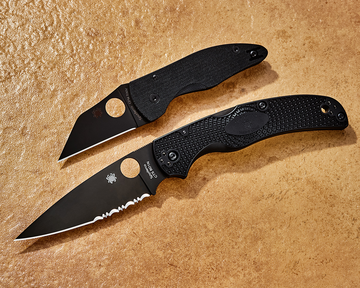 Spyderco Native Chief Lightweight Folding Knife 4.02" CTS-BD1N Black ...