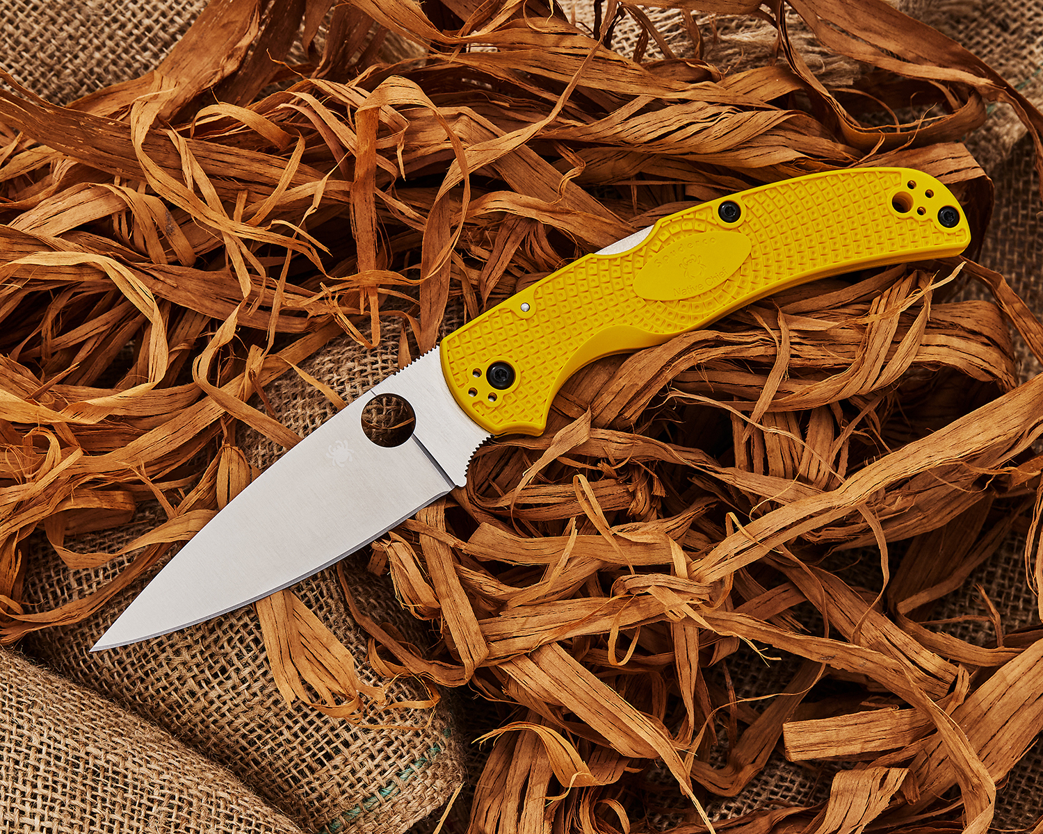 Spyderco Native Chief Lightweight Salt Folding Knife 4.02" CPM-MagnaCut ...