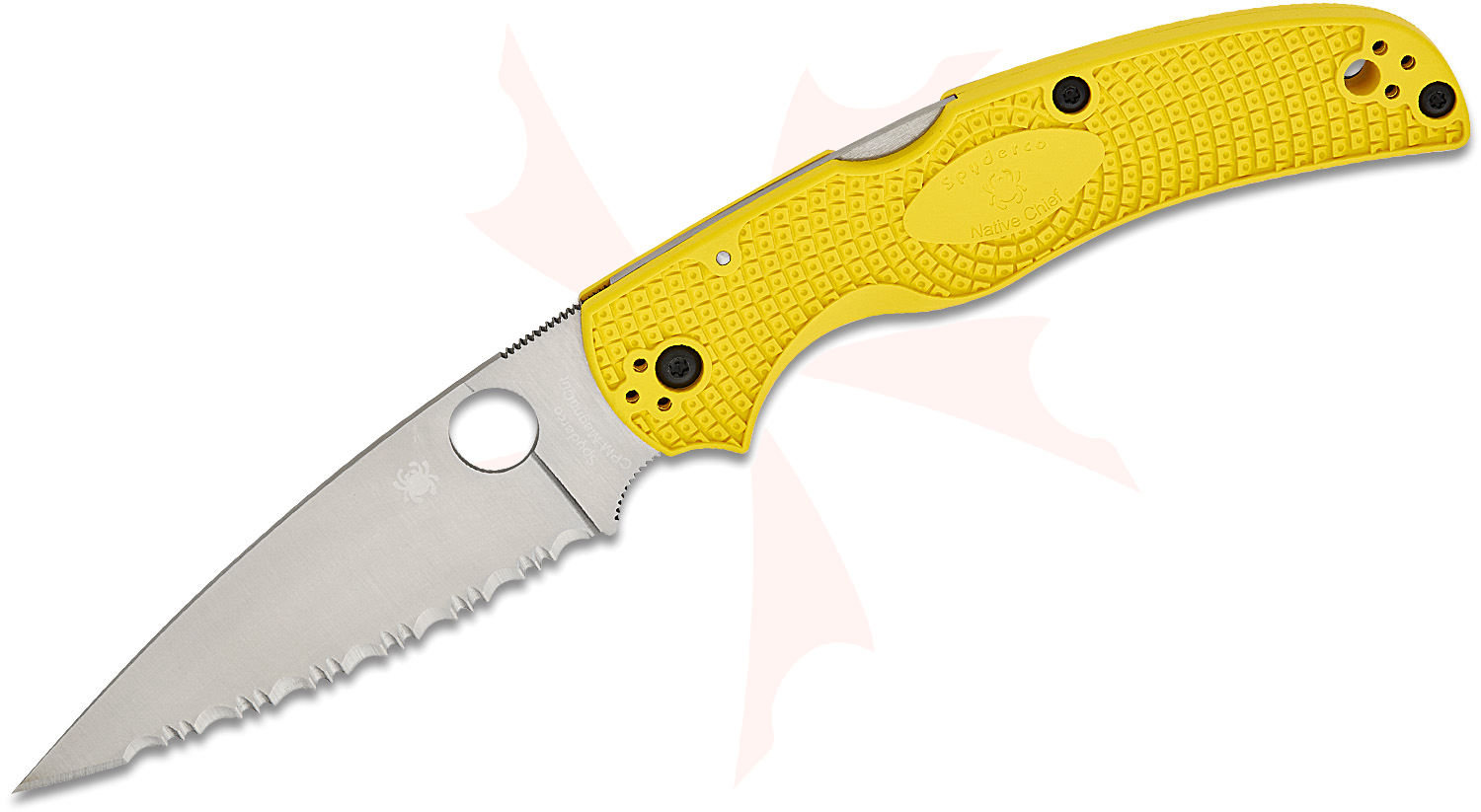 Spyderco Native Chief Lightweight Salt Folding Knife 4.02" CPM-MagnaCut ...