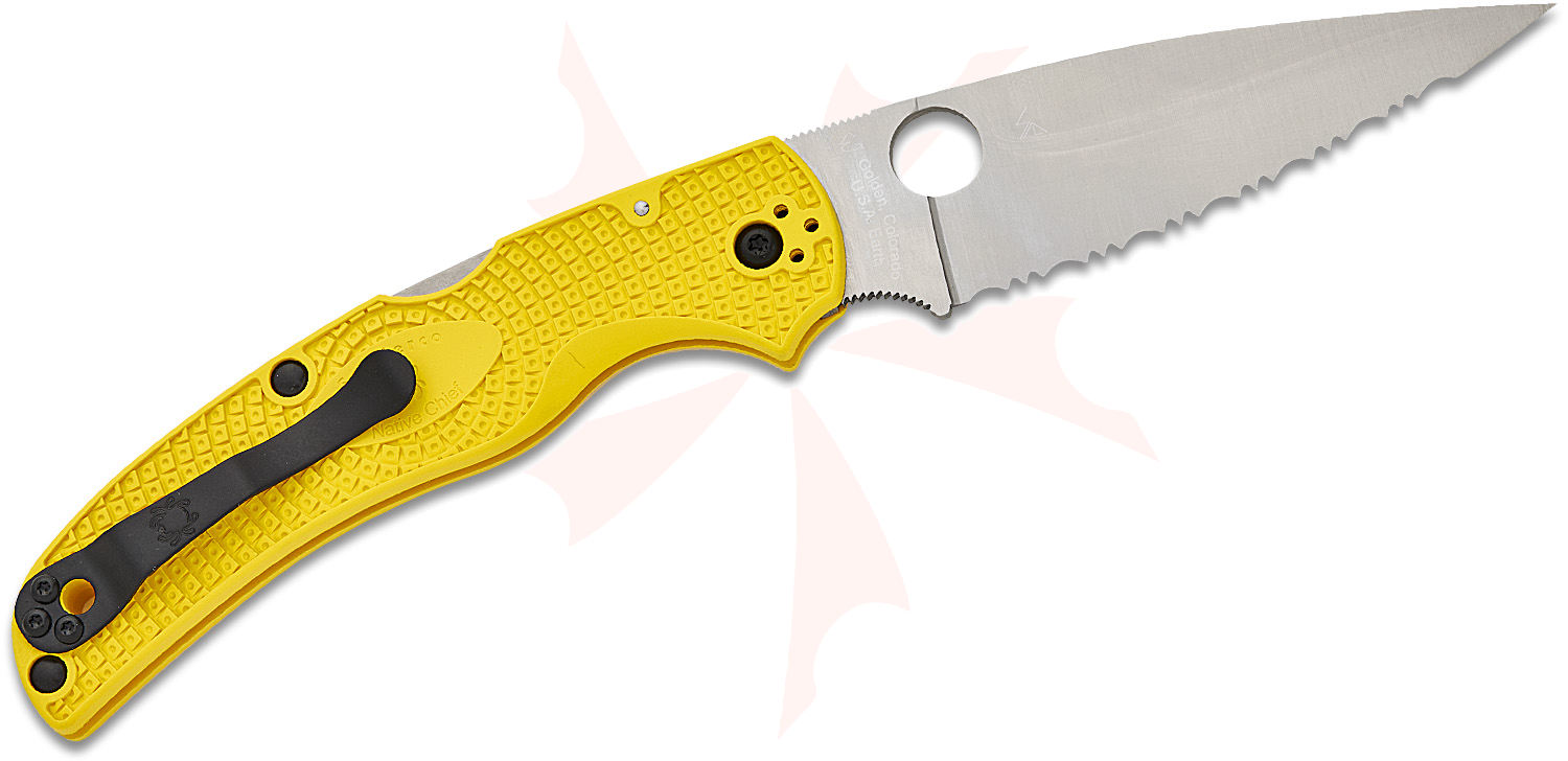 Spyderco Native Chief Lightweight Salt Folding Knife 4.02" CPM-MagnaCut ...