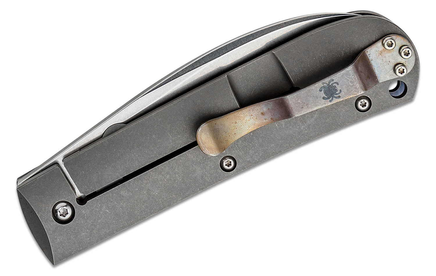 Customized Spyderco Marcin Slysz SwayBack Folding Knife 3.53" CTS-XHP ...