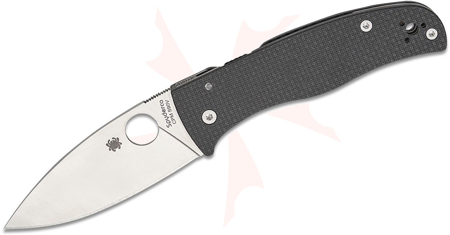 Spyderco Bodacious Sprint Run Compression Lock Folding Knife 3.63" CPM ...