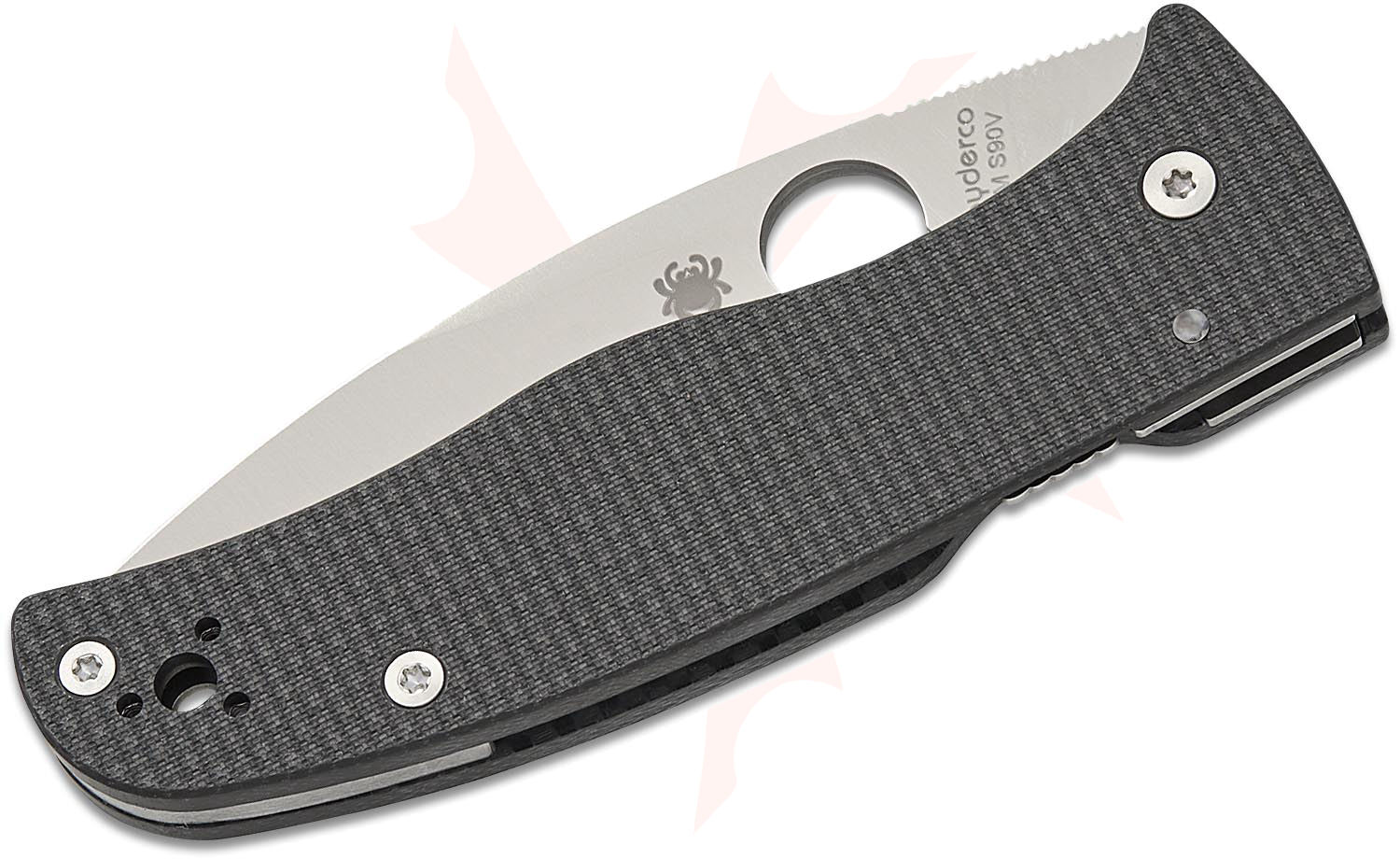Spyderco Bodacious Sprint Run Compression Lock Folding Knife 3.63" CPM ...