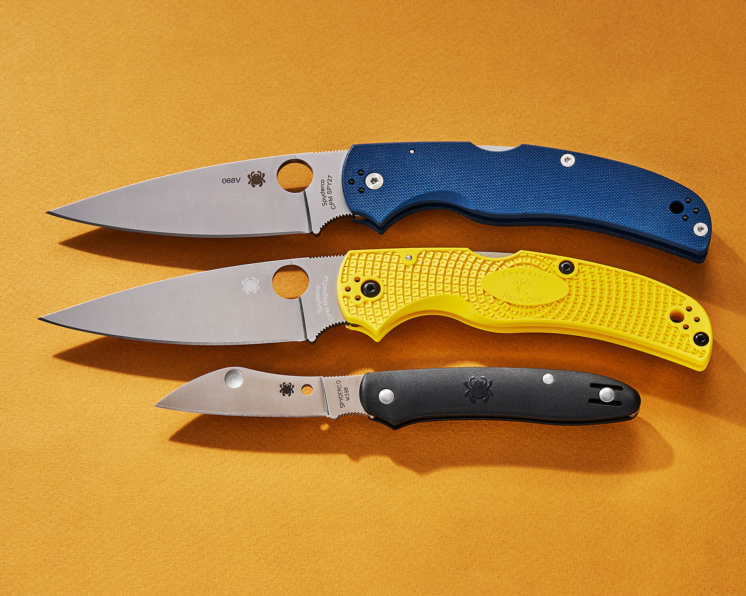 Spyderco Roadie XL Double Dent Slipjoint Folding Knife 2.74" Bohler ...