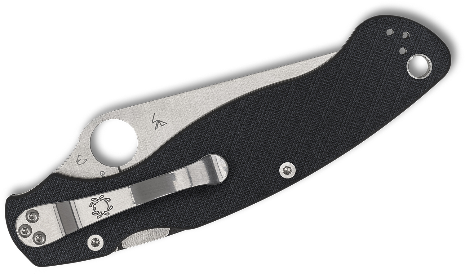 Spyderco Military 2 Sprint Run Compression Lock Folding Knife 4" S90V ...
