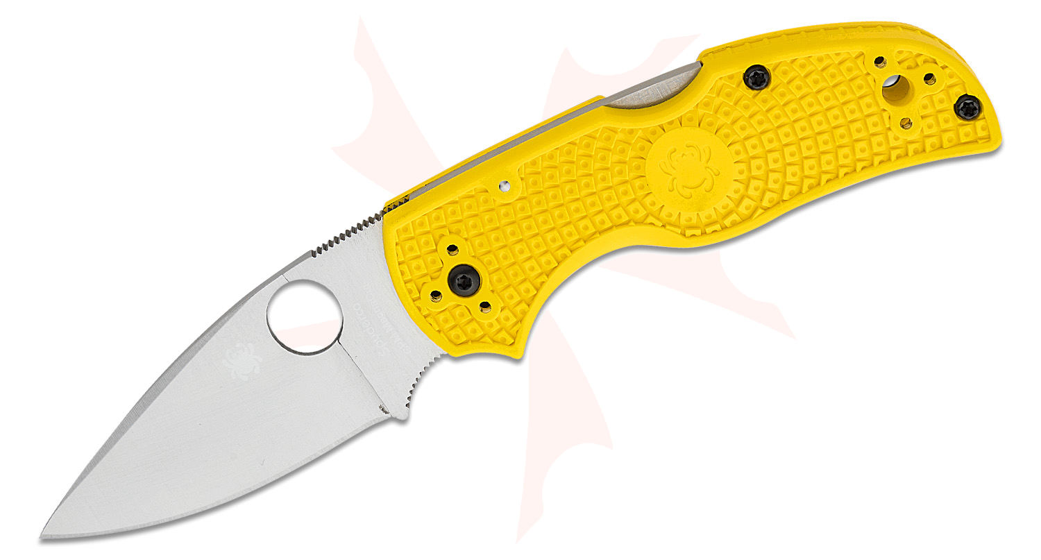 Spyderco Native 5 Salt Folding Knife 2.95" CPM-MagnaCut Satin Plain ...