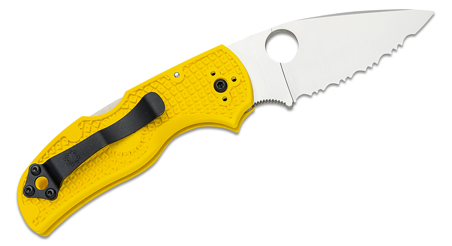 Spyderco Native 5 Salt Folding Knife 2.95" CPM-MagnaCut Satin Serrated ...
