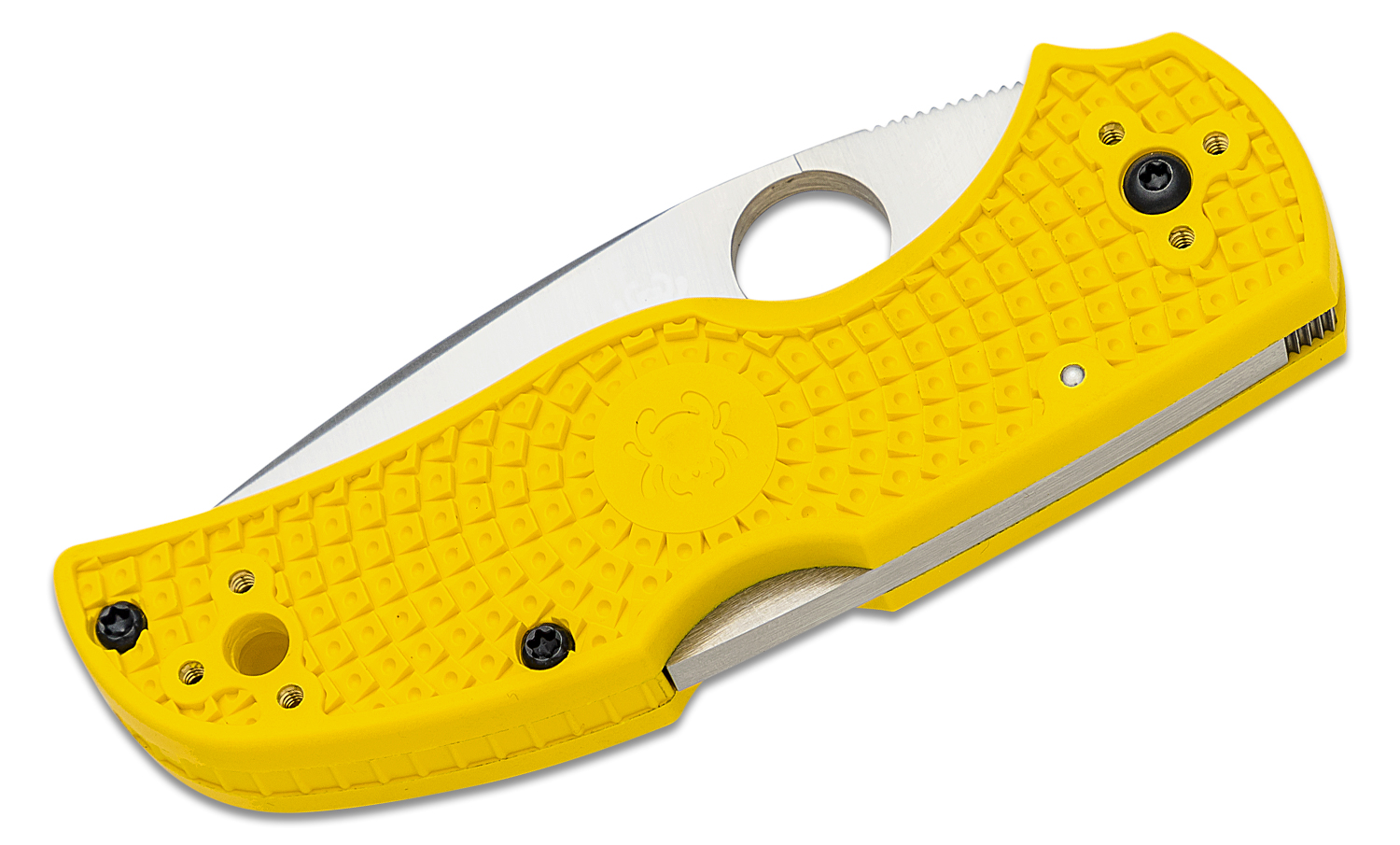 Spyderco Native 5 Salt Folding Knife 2.95" CPM-MagnaCut Satin Serrated ...