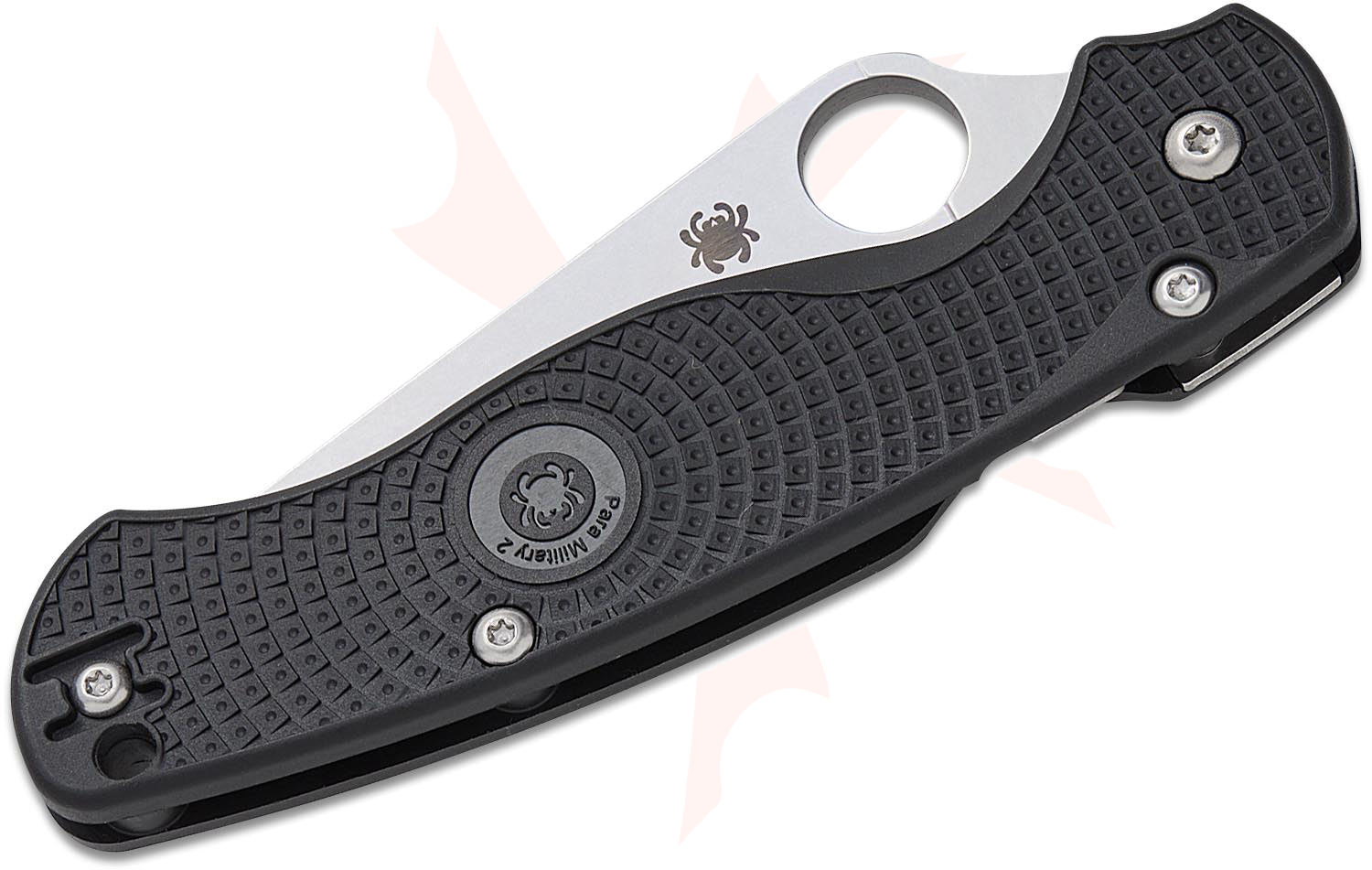 Spyderco Paramilitary 2 Lightweight Compression Lock Folding Knife 3.47 ...