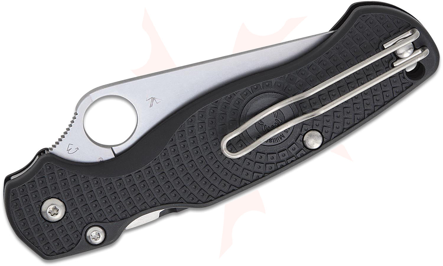 Spyderco Paramilitary 2 Lightweight Compression Lock Folding Knife 3.47 ...