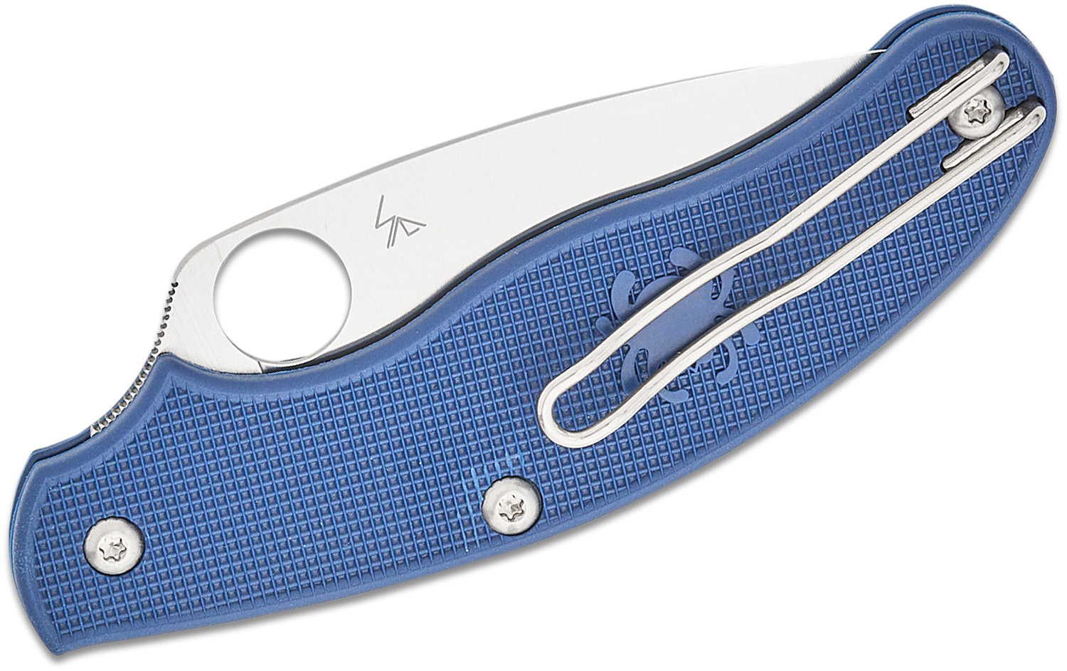 Spyderco UK Penknife Folding Knife 2.95" CPM-SPY27 Leaf-Shaped Satin ...