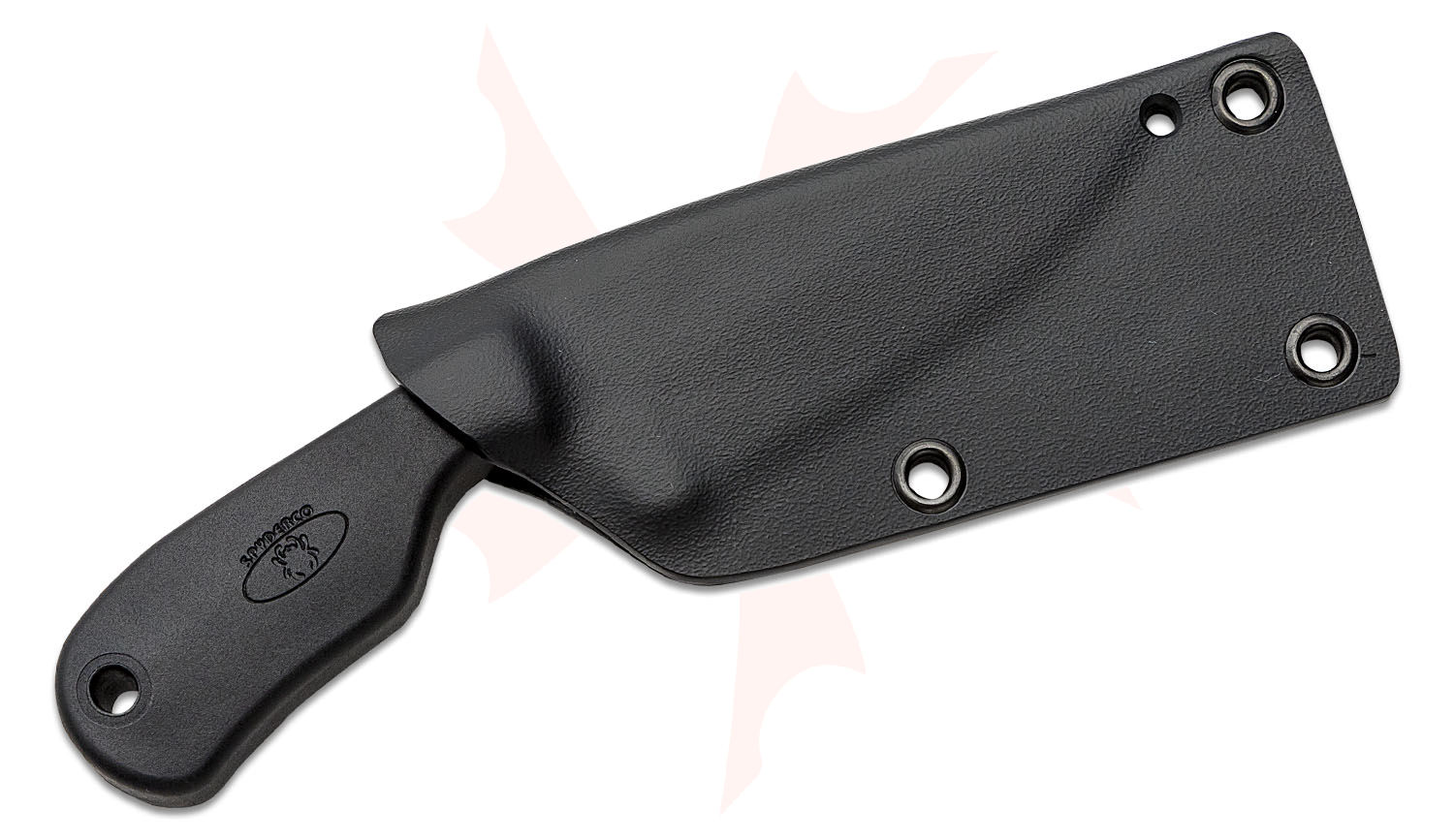 Spyderco Fred Perrin Subway Bowie Fixed Blade Knife 2.8" LC200N Satin ...