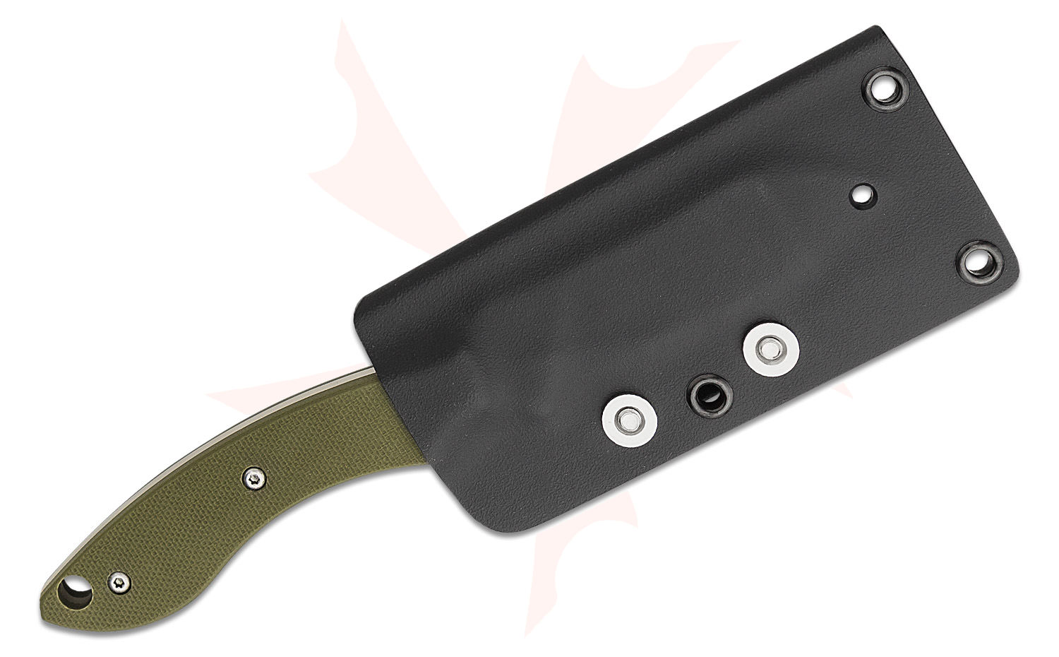 Spyderco Sjoerd Stok Drop Point Fixed Blade Knife 2.95" Satin Plain ...