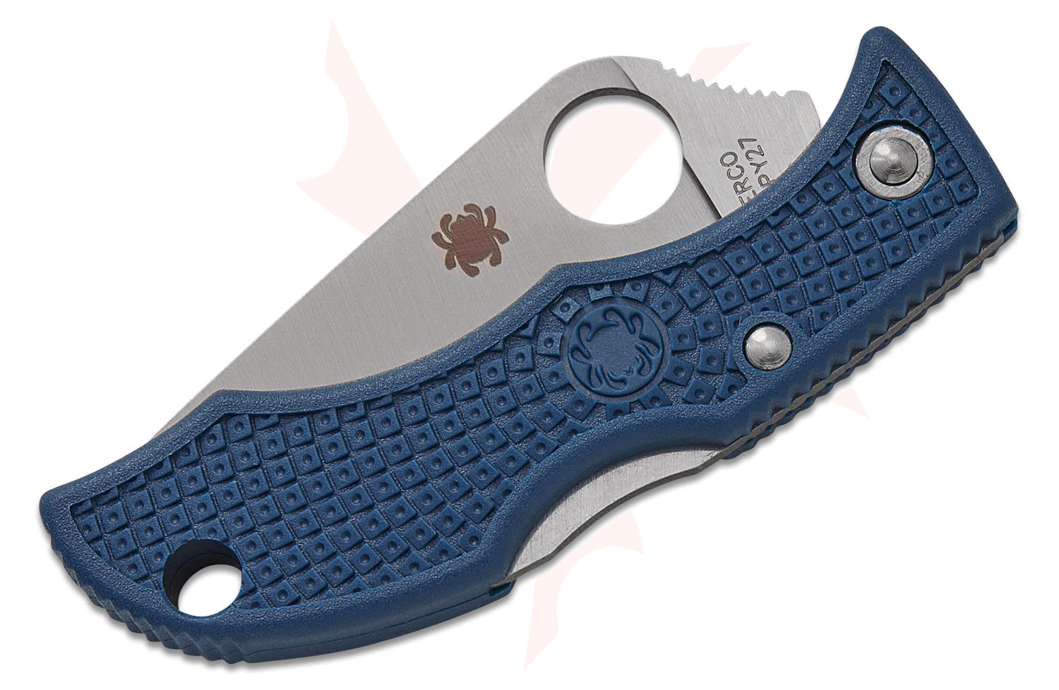 Spyderco Ladybug 3 Key Ring Folding Knife 1.9" CPM-SPY27 Satin Plain ...