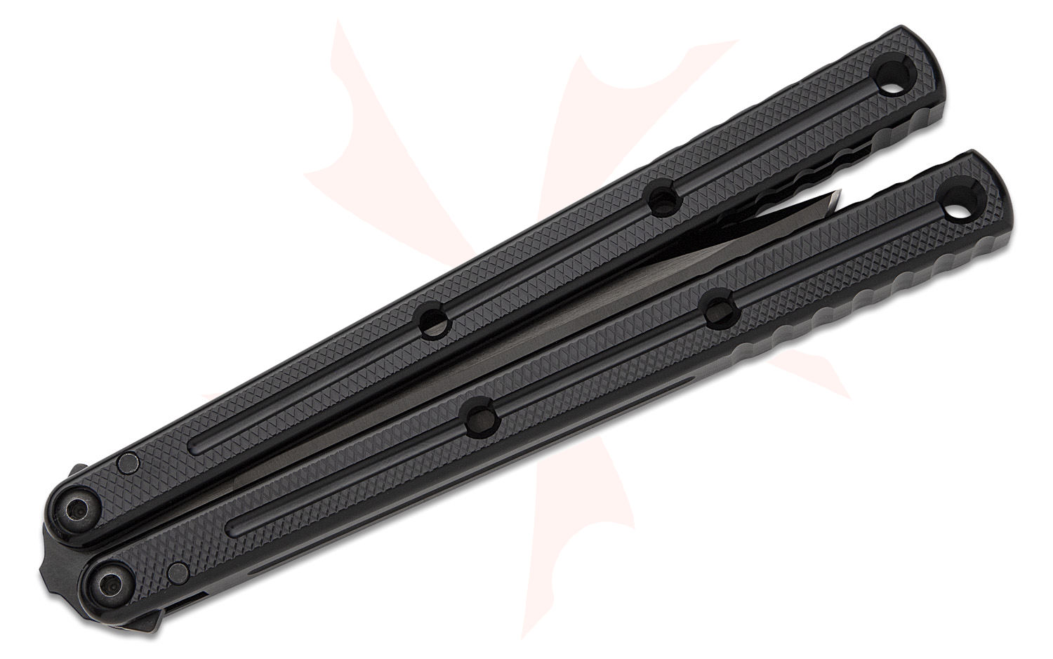 Squid Industries Inked Krake Raken V3 Balisong Butterfly Knife 4.5" AEB ...