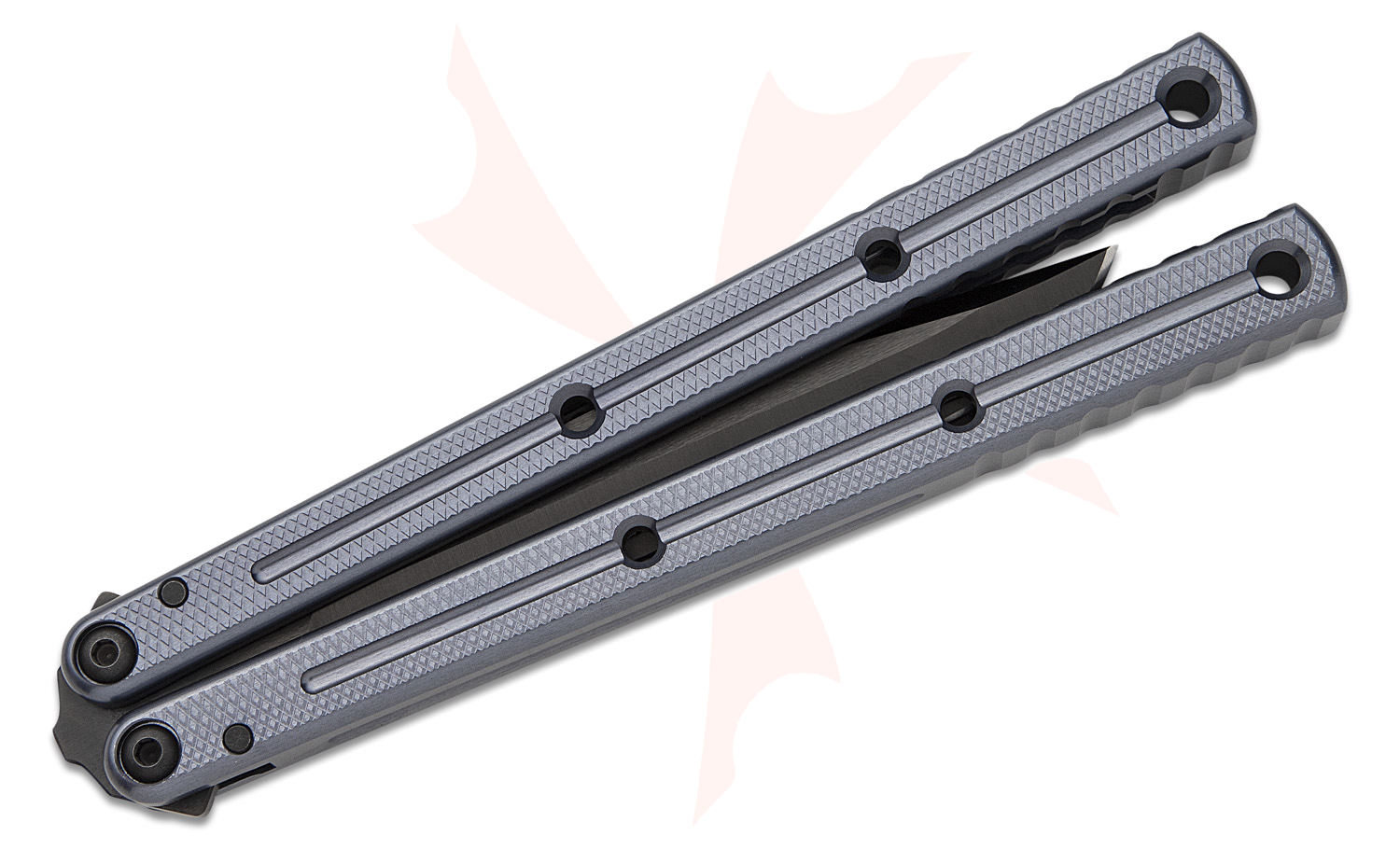 Squid Industries Inked Krake Raken V3 Balisong Butterfly Knife 4.5" AEB ...