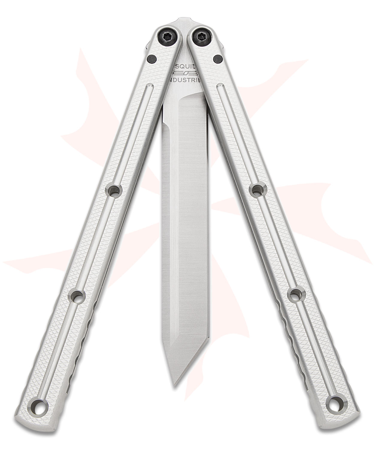 Squid Industries Krake Raken V3 Balisong Butterfly Knife 4.5" AEB-L ...