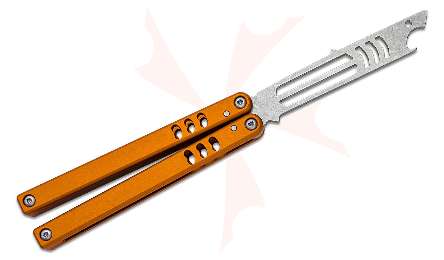 Squid Industries Mako V4.5 Bottle Opener Balisong Butterfly Trainer 4. ...