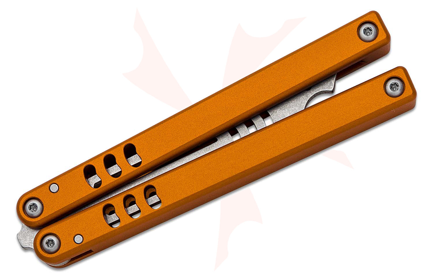 Squid Industries Mako V4.5 Bottle Opener Balisong Butterfly Trainer 4. ...