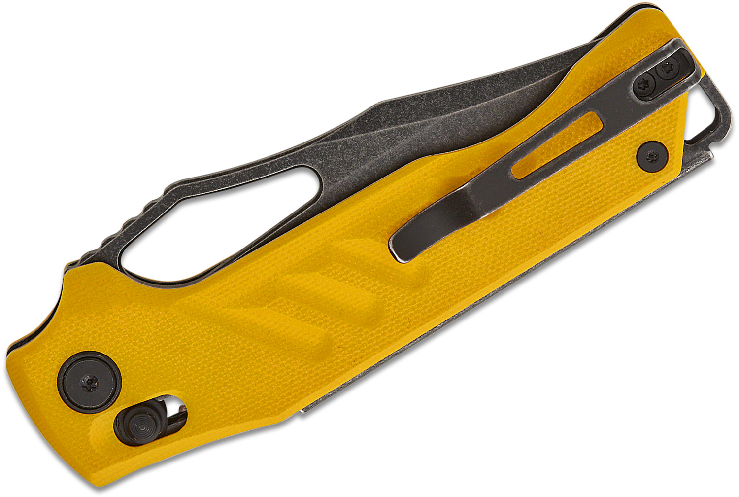 SRM Knives 238X-GY Ambi-Lock Folding Knife 3.62" D2 Black Stonewash ...