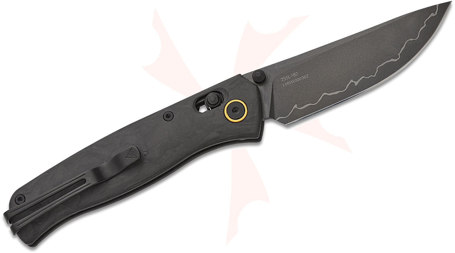 SRM Knives 255L-FB2 Ambi-Lock Folding Knife 3.2" 3-Layer Composite ...