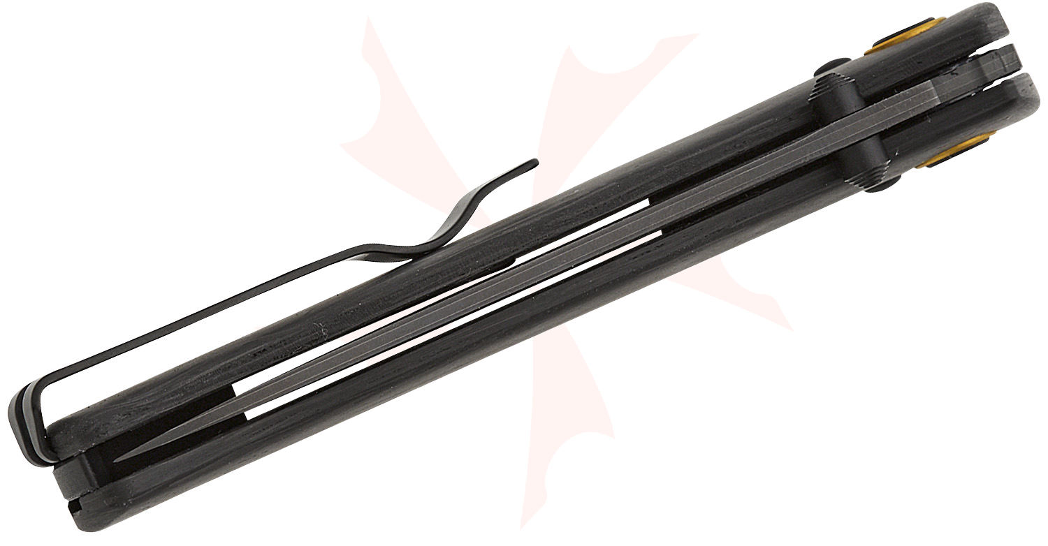 SRM Knives 255L-FB2 Ambi-Lock Folding Knife 3.2" 3-Layer Composite ...