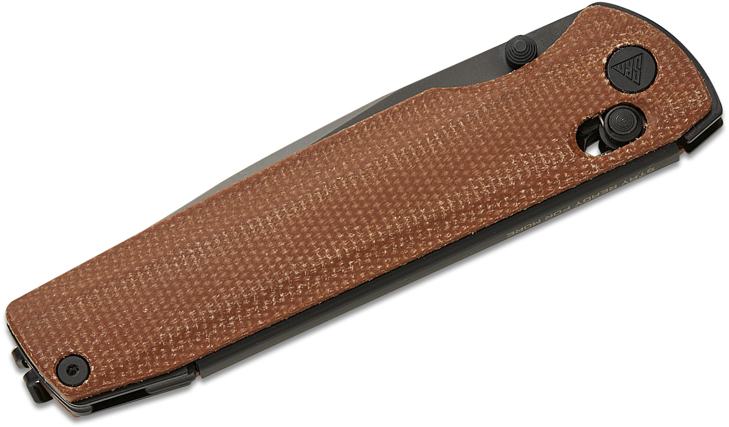 SRM Knives 258L-MN2 Terrier Ambi-Lock Folding Knife 3.54" Black ...