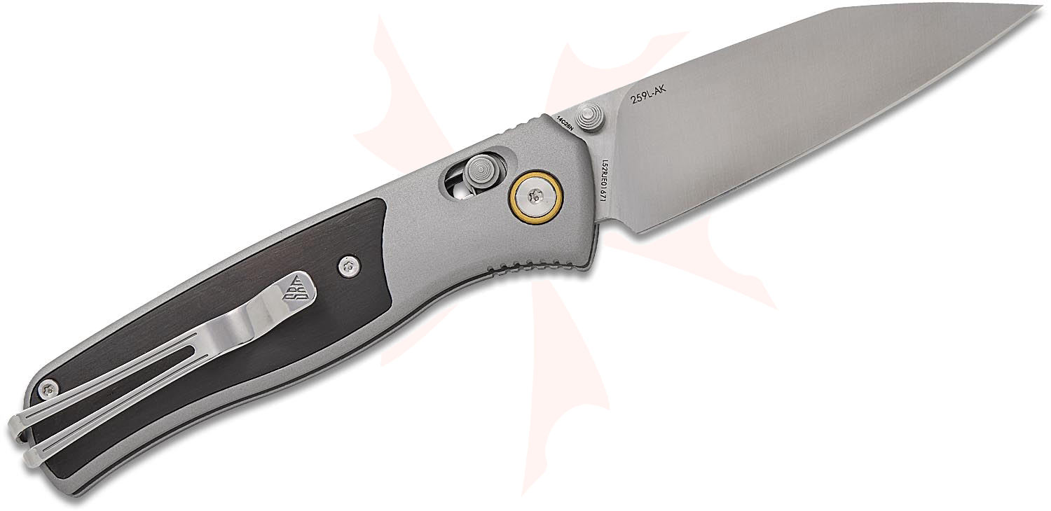 SRM Knives 259L-AK Medal Ambi-Lock Folding Knife 3.18" 14C28N Satin ...
