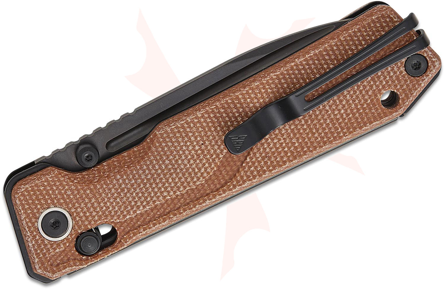 SRM Knives 7228B-MN2 Large Rubik Ambi-Lock Folding Knife 3.43 ...