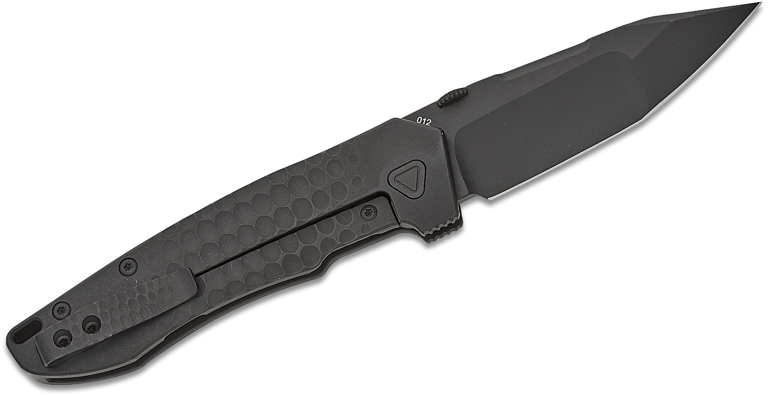 Stahlwerk Messer Special Edition CULT V2 Folding Knife 3.48" Black PVD ...