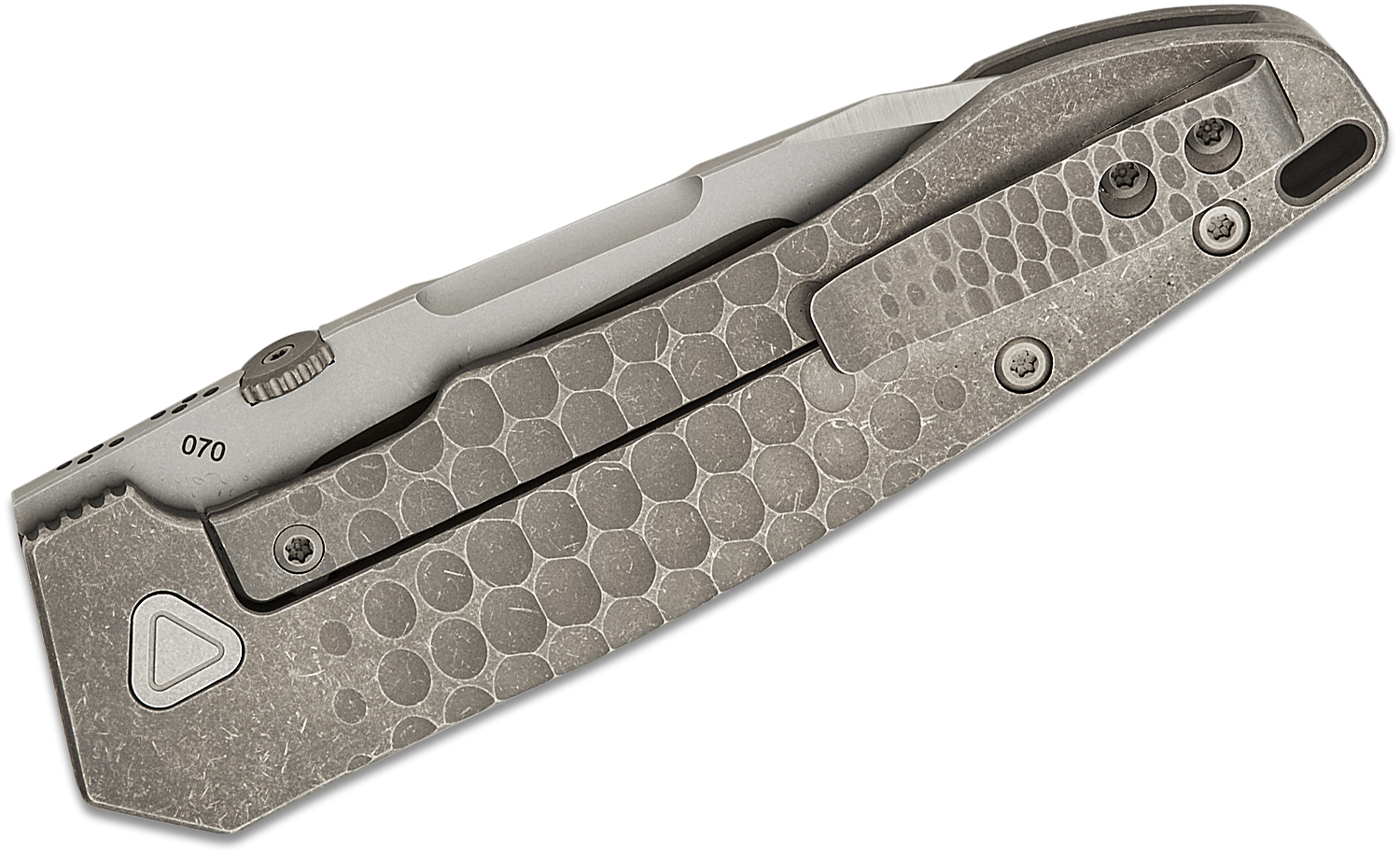 Stahlwerk Messer CULT V2 Folding Knife 3.48" Satin Compound Ground M390 ...