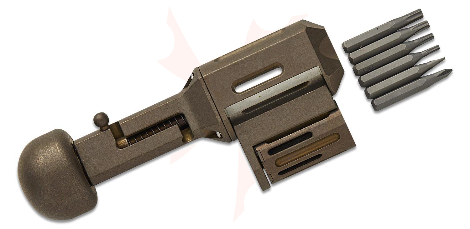 StraightLine EDC Igor Bortolussi Revolve 2.0 Bit Driver, Bronze ...