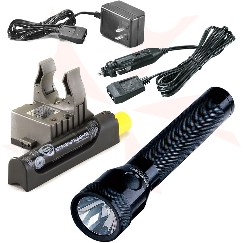 Streamlight Stinger Rechargeable Xenon Flashlight, AC/DC Fast Charger ...