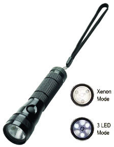 Streamlight Twin-Task 2 Lithium Cell - 3 White LED Light - Black Body ...