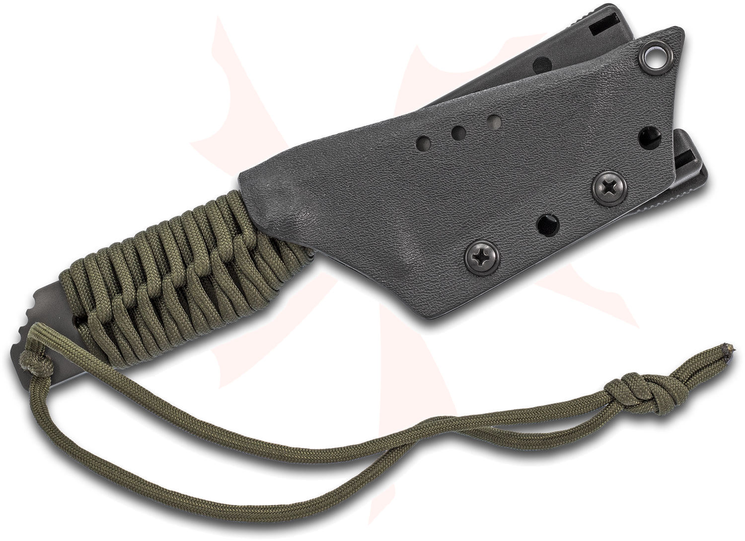 Strider Knives DB Fixed Blade Knife 3" S30V Tiger Stripe Tanto, Green ...