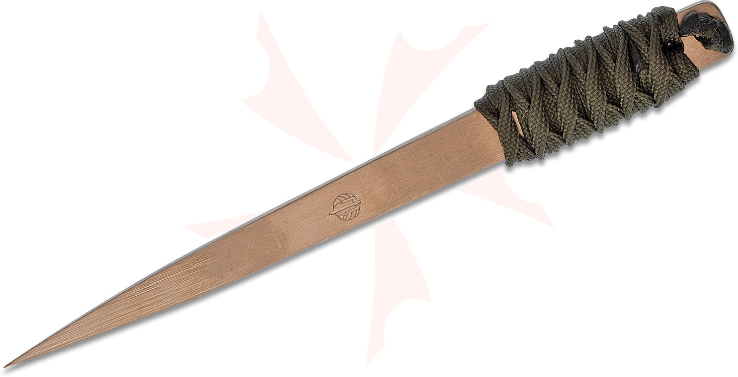 Strider Knives LM Nail Fixed CPM-154 Bronze Blade, 6.20" Overall, OD ...