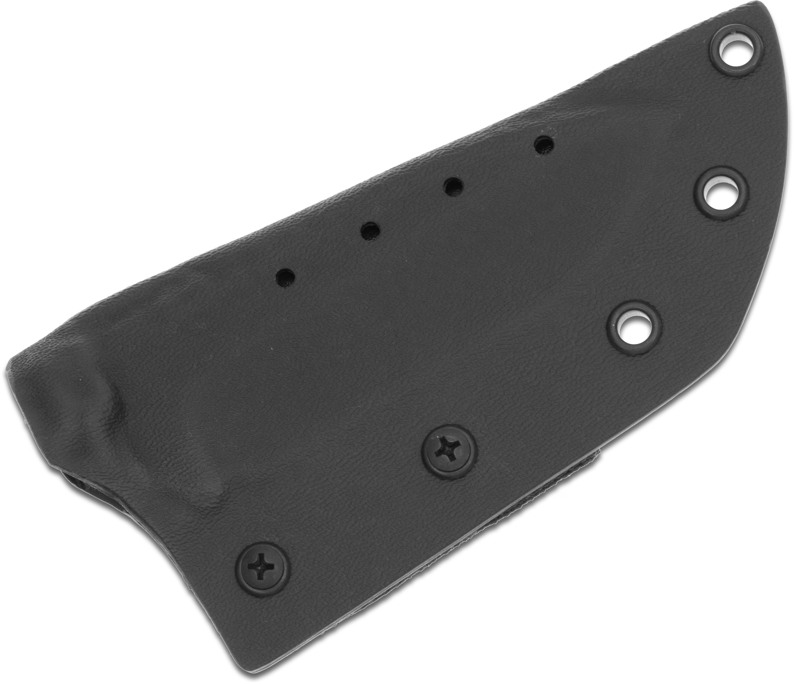 Strider Knives MFS Fixed 4.25" D2 Tiger Striped Drop Point Blade, Black ...
